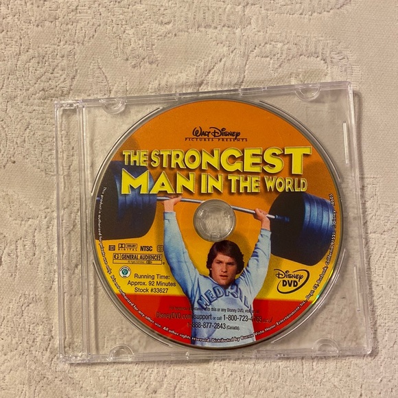 Disney | Other | Disneys Strongest Man In The World Dvdno Case | Poshmark